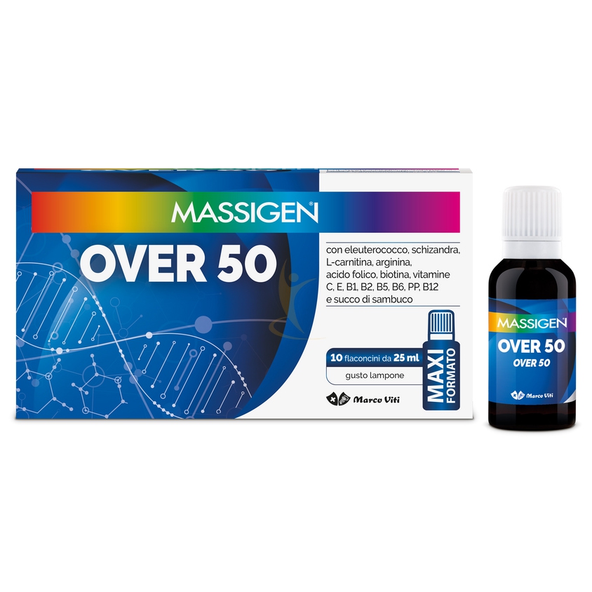 Massigen Over 50 Integratore Energetico 10... | farmaciaomega.it
